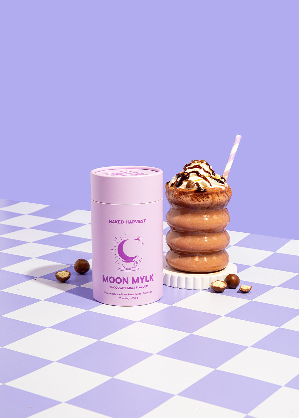 Choc Malt Moon Mylk – Naked Harvest Supplements