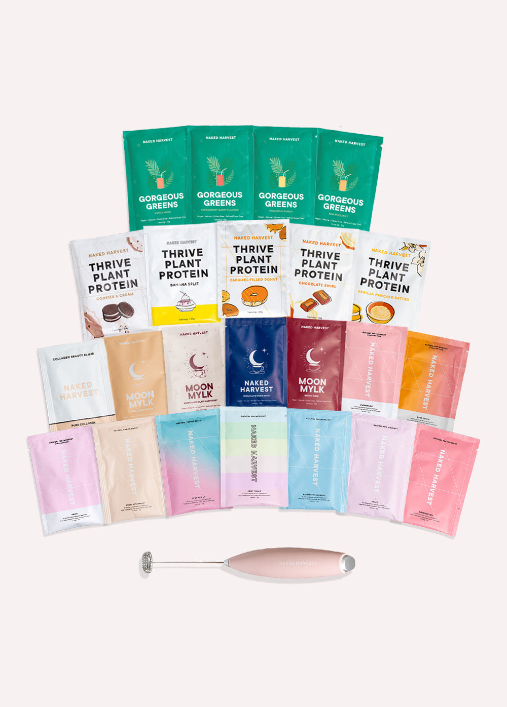 NH Sample Starter Pack – Naked Harvest Supplements