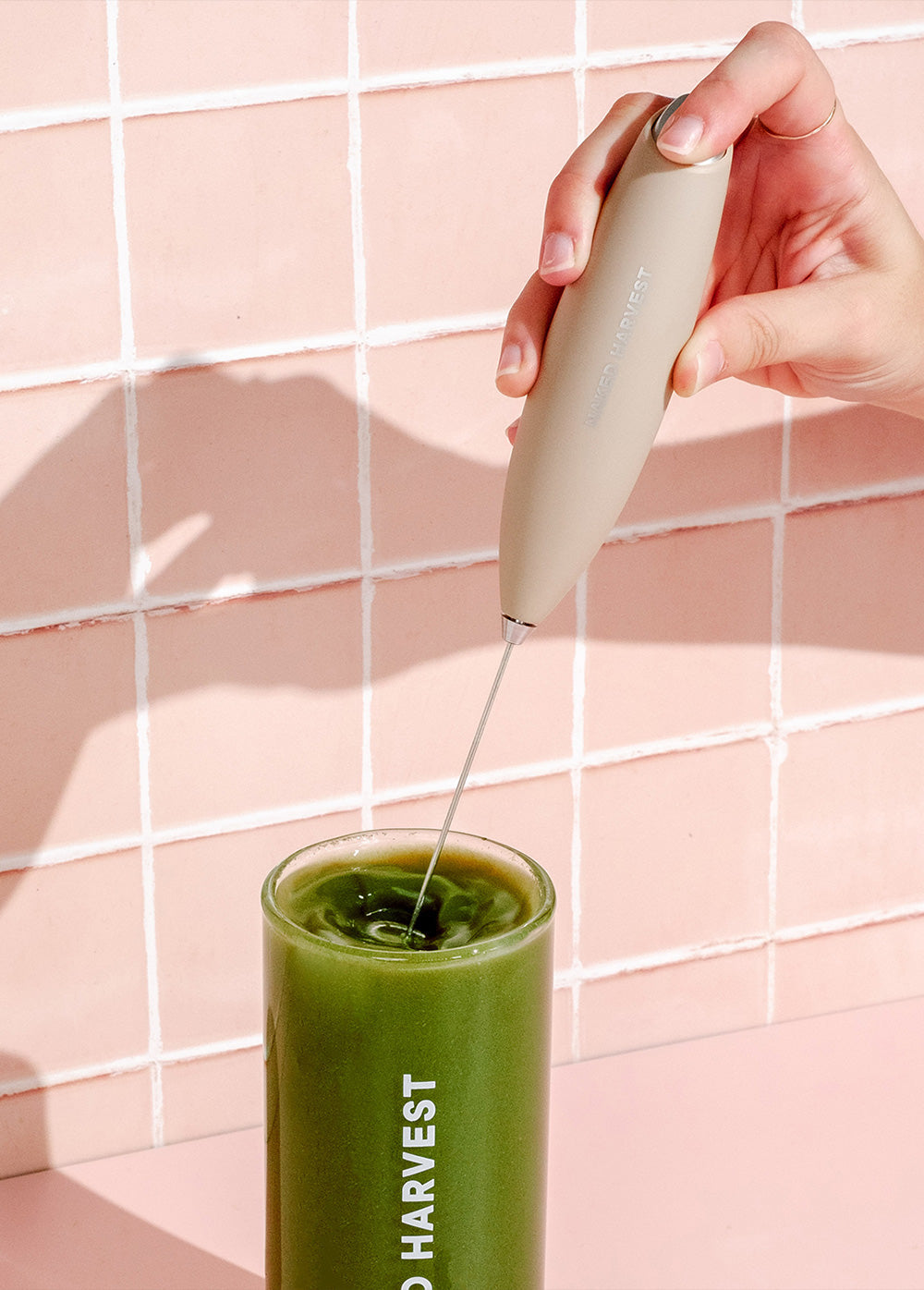 Hand Mixer - Beige – Naked Harvest Supplements